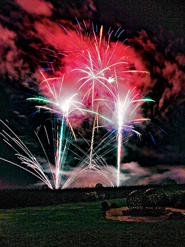 Fireworks at Harefield Barn | Fireworks Venues | Sonic Fireworks